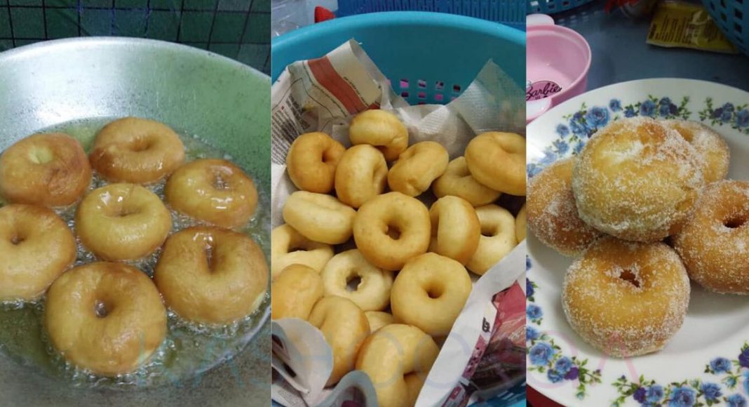Resipi Buat Donut Gebu Tanpa Uli, Caranya Mudah Saja. Sedap Makan Panas ...