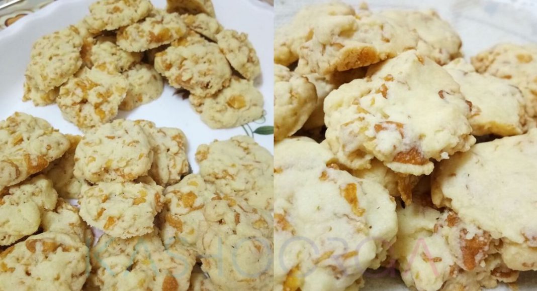 Ini Cara Mudah Resipi Biskut Lejen, Cornflakes Crunchy Yang Wajib Ada ...