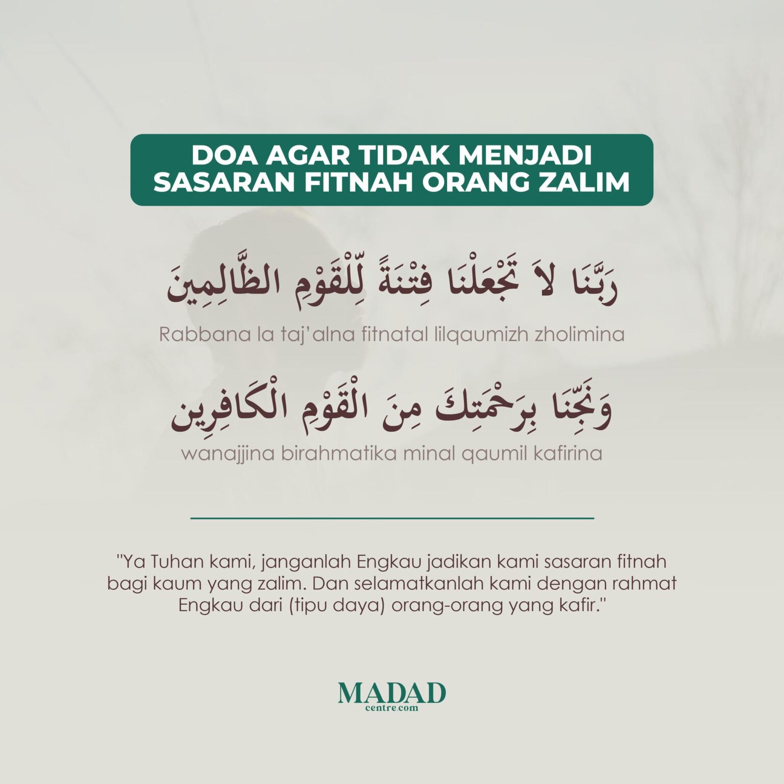 Hidup Akhir Zaman Duduk Rumah Pun Boleh Kena Fitnah, Amalkan Doa Ini Agar Terhindar Fitnah Orang ...